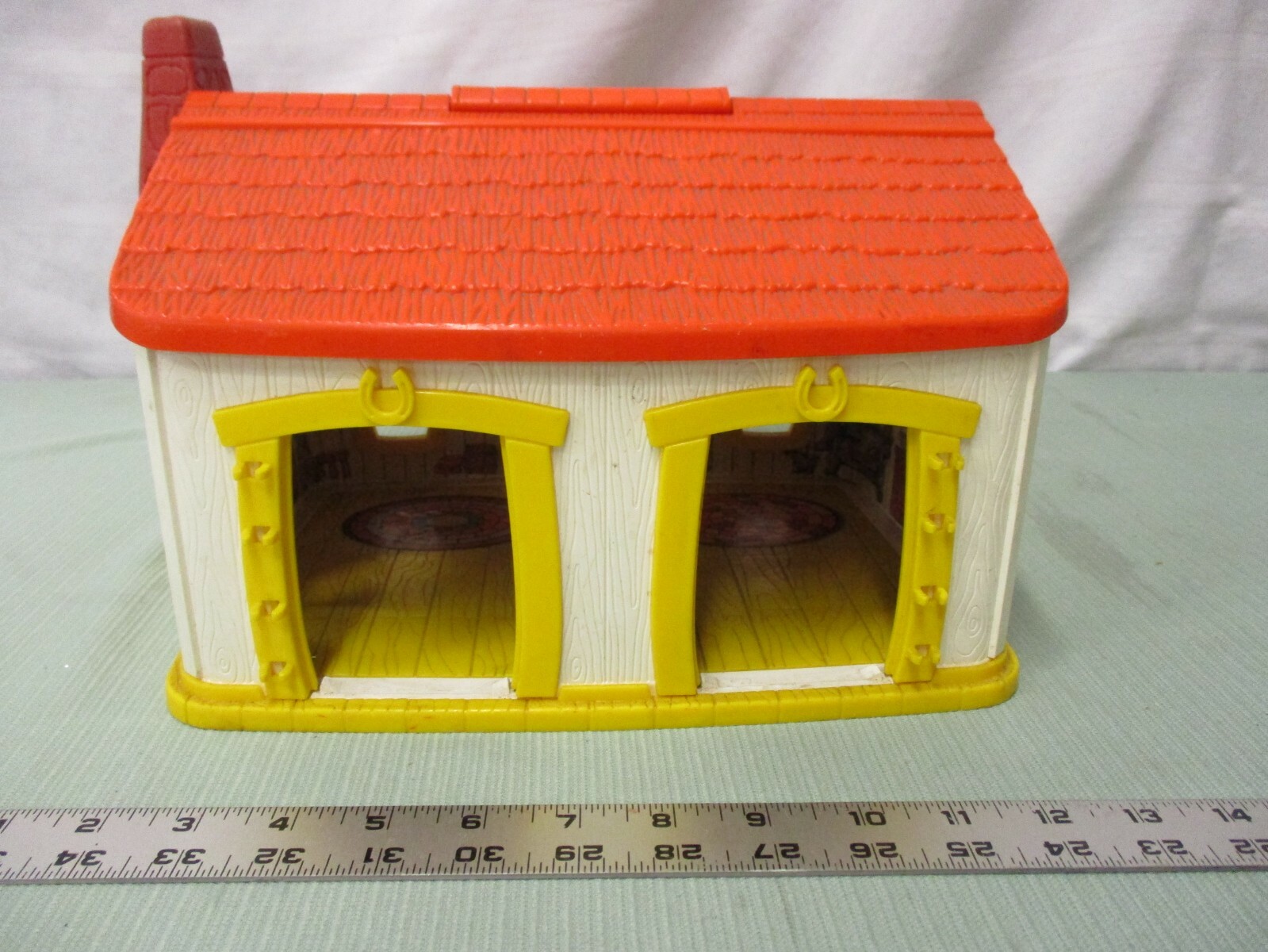 Vintage 1974 Hasbro Weebles West Cowboy Ranch Bunk House Play Set Barn ...