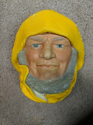 Vintage Helmsman by Legend Products 1984 Head Mask Chalkware | eBay
