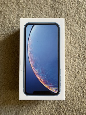 Apple iPhone XR 64GB Blue EMPTY BOX Only | eBay