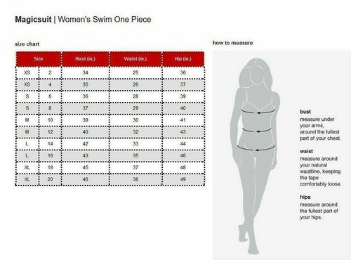 Magicsuit by Miraclesuit Black Tigress Nicole Underwire Tankini TOP NWT ...