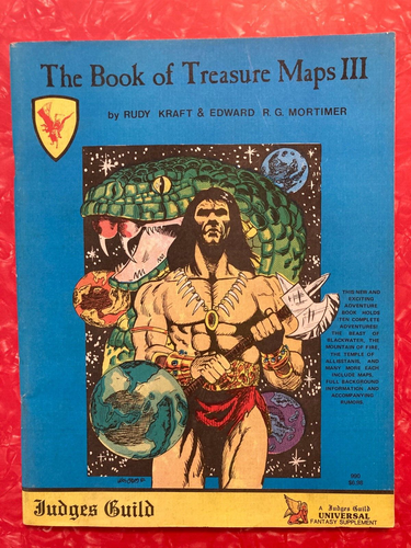 The Book of Treasure Maps III Judges Guild Universal Fantasy Supplement ...
