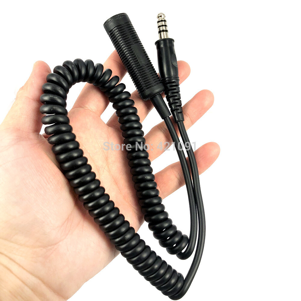 U-92A/U FOR U-174/U Bowman Headset Extension Cable Military Helicopter ...