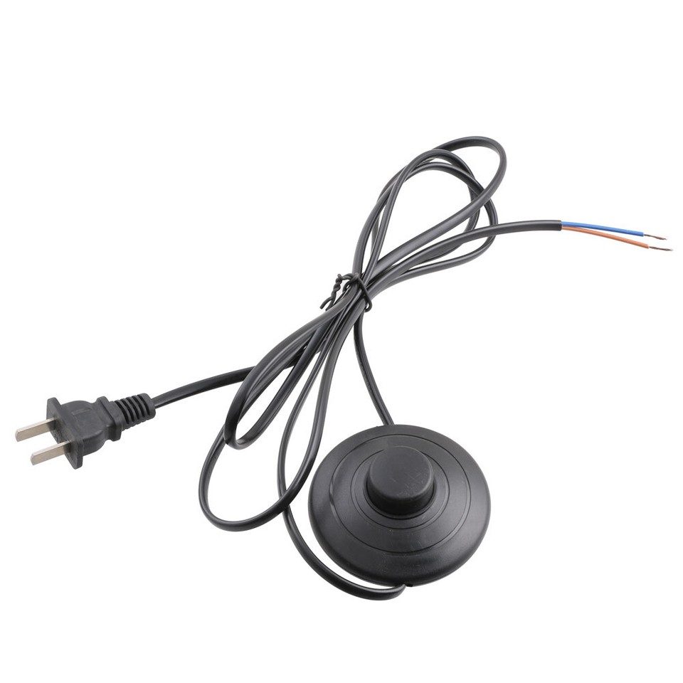 Black Lamp Foot Switch Power Pedal Light FootSwitch 1.8m | eBay