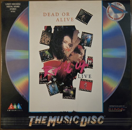 Music Laserdisc Dead Or Alive Rip It Up Live 1989 | eBay