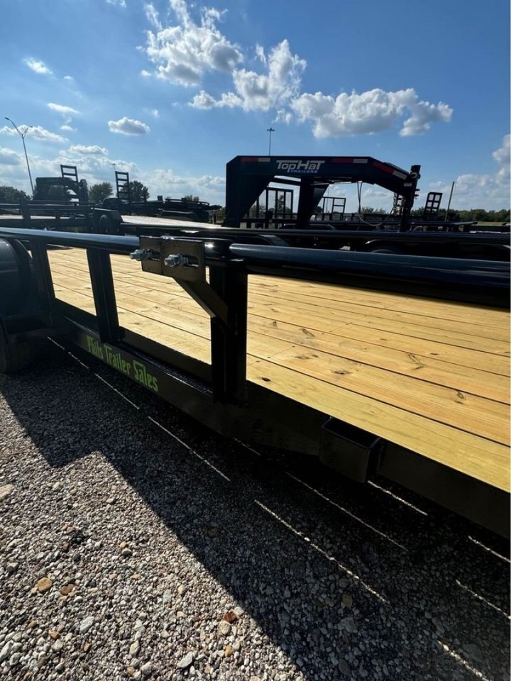 2025 Stanley Trailers 83X18 PIPE TOP OPEN TRAILER Utility Trailer SLIDE ...