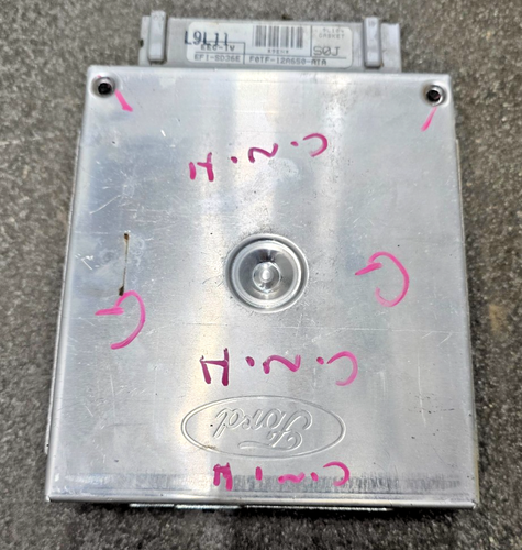 1991 FORD F-350 F350 7.5L 2WD ENGINE COMPUTER MODULE ECU PCM F0TF ...