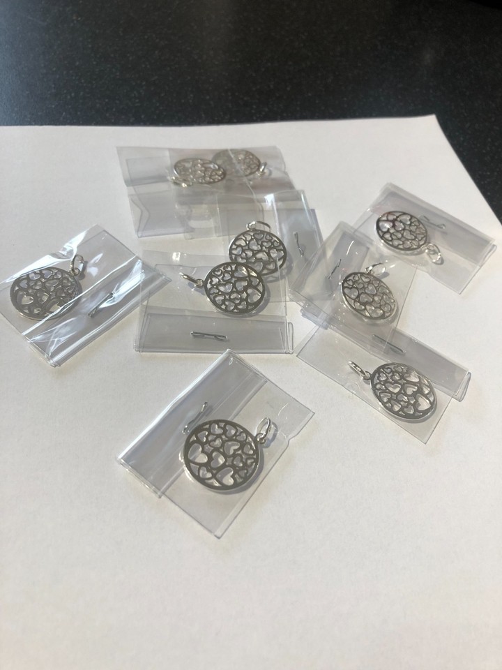 Brand New Job Lot 925 Sterling Silver Chains & Pendants 118 pieces ...
