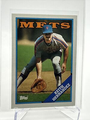 1988 Topps Keith Hernandez Baseball Card #610 Mint FREE SHIPPING | eBay