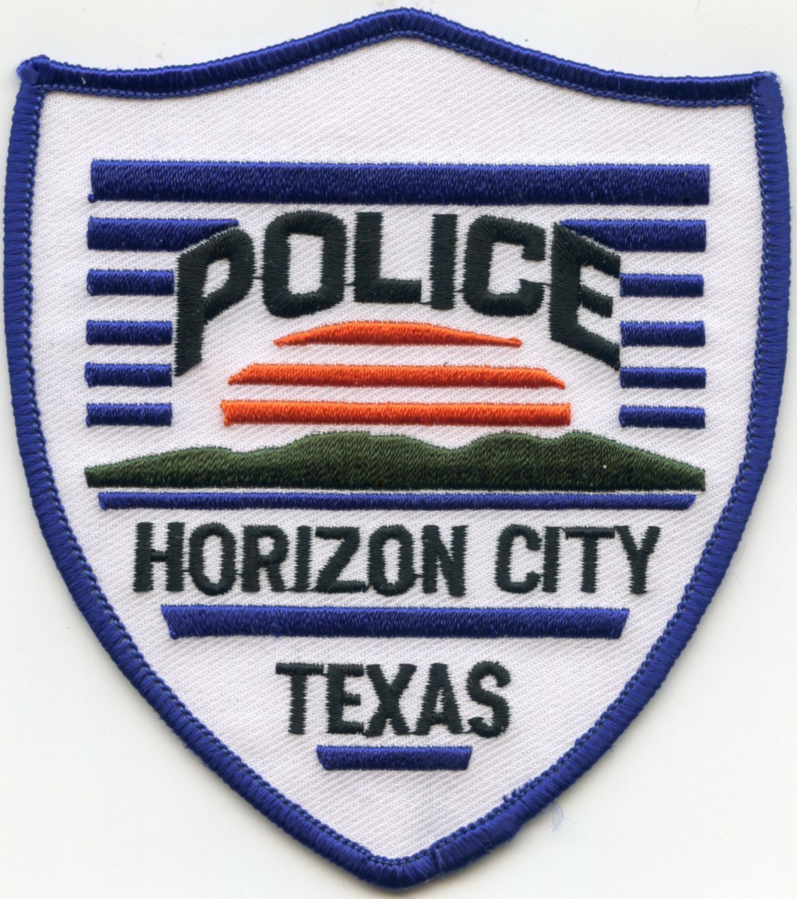 HORIZON CITY TEXAS TX POLICE PATCH | eBay