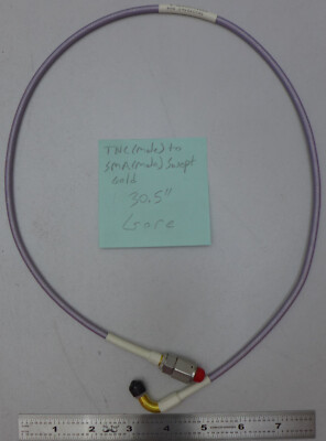Gore-Tex TNC(M)Swept Rt Angle-TNC(M)Swept Rt 136" Cable 3130520-G001 ...