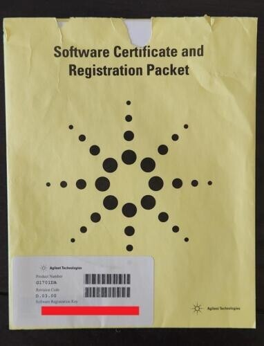 Agilent MSD Chemstation Software for GC and GCMS G1701DA D.03.00 for ...