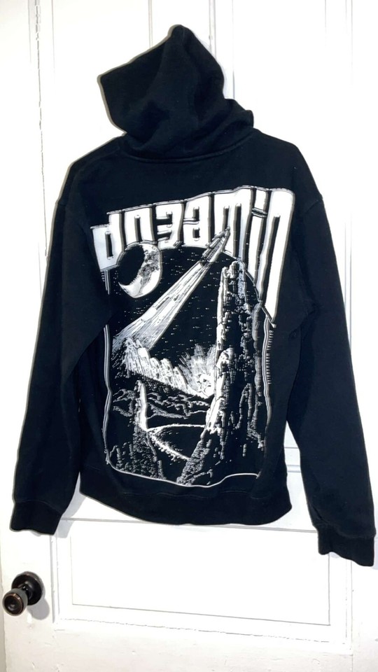 Dreamin Black Pullover Hoodie Clix Twitch Streamer Brand Merch Size ...