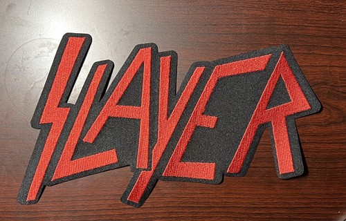 Slayer Logo Embroidered Back Patch S057P | eBay