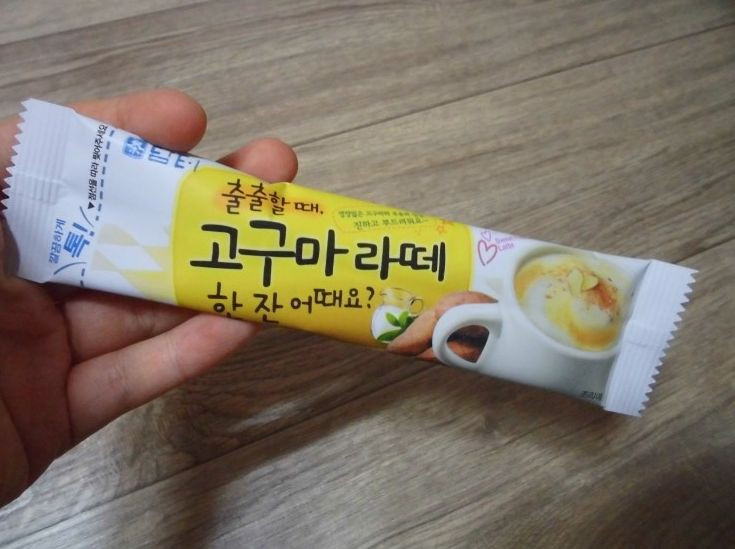 Korean Instant Tea, Roast Grain Latte 12pack or Sweet Potato Latte ...