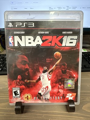 NBA 2K16 Video Game (Sony PlayStation 3, 2015) James Harden Cover PS3 ...