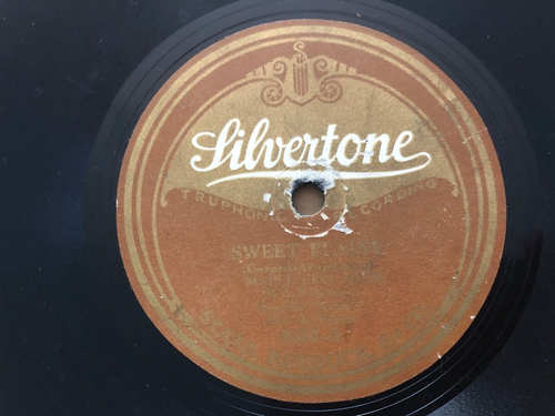 SILVERTONE Record 78 rpm 8222 MAPLE CITY FOUR Sweet Elaine Kiss From ...