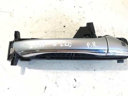Mercedes W220 S Class Front Right Door Exterior Handle Silver Genuine ...