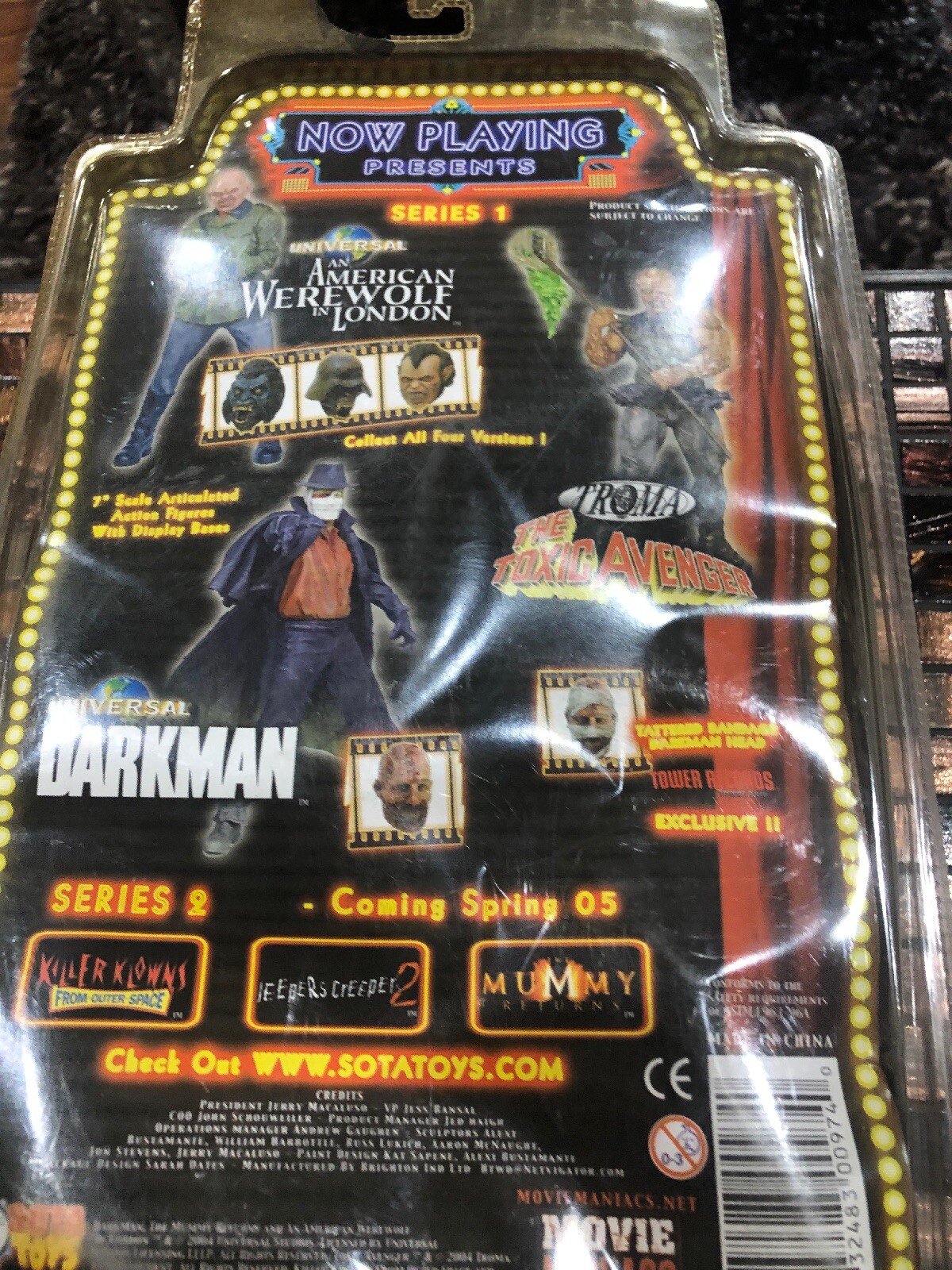 Sota Toys - Darkman 7" Figure Now Playing Series 1 Dr Peyton Westlake ...