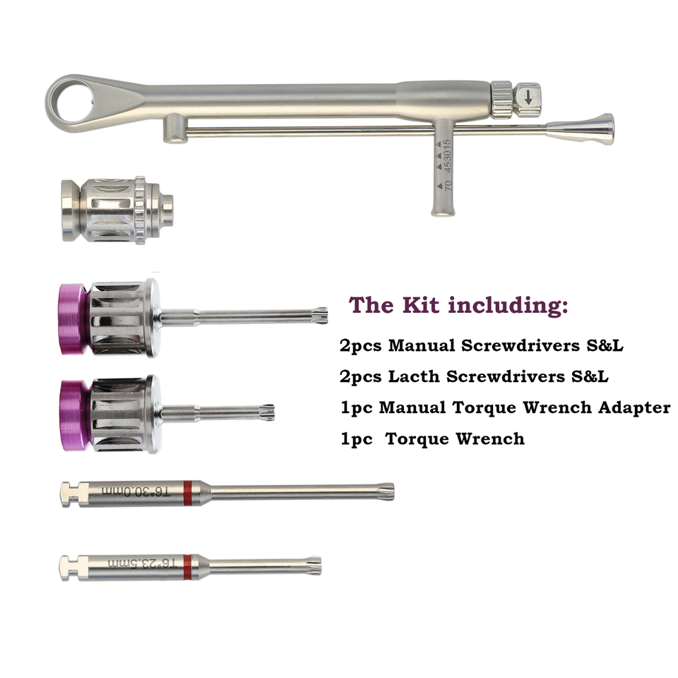 Implant Straumann SCS Screwdriver Dental Torque Wrench Ratchet Hand ...