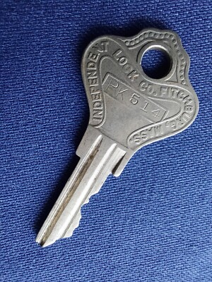 VINTAGE INDEPENDENT LOCK CO. PK514 ILCO KEY FITCHBURG, MASS. | eBay