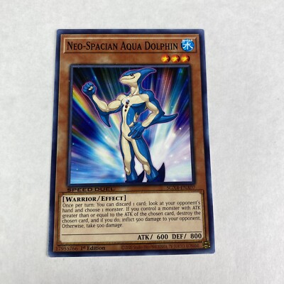 Yugioh Neo Spacian Aqua Dolphin SGX4-ENA07 1st Edition Midterm ...