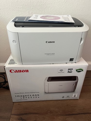 Canon Imageclass LBP6030W F166400 Monochrome Wireless Laser Printer ...