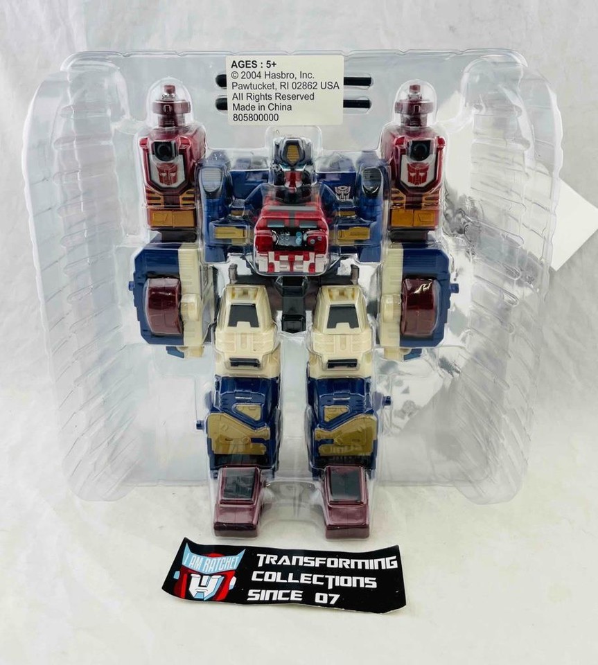 Transformers 2004 Botcon Exclusive universe Sentinel Maximus w/ Ape ...