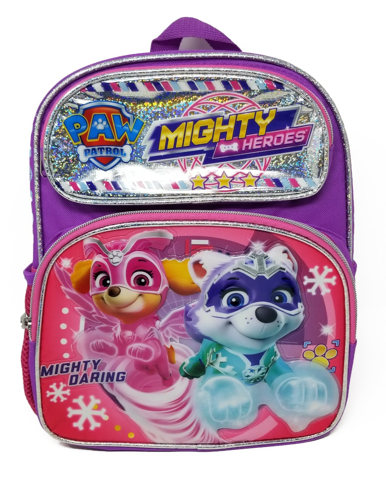 Paw Patrol Pink Mighty Pups 12" Toddler School Backpack Book Bag ...