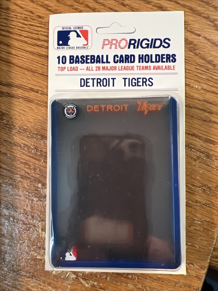 Detroit Tigers 🐯 1 Factory 💥10 Pack Of MLB💥Pro-Rigids with Tiger 🐯 ...