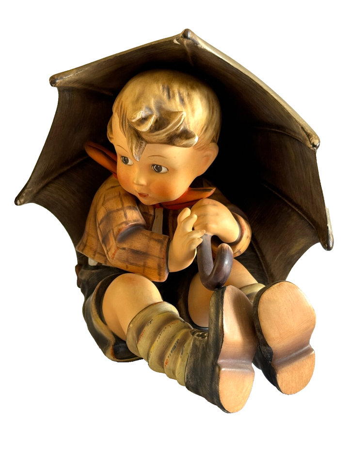 Hummel TMK-3 Mark Umbrella Boy and Girl 152A and 152B 8" Porcelain ...