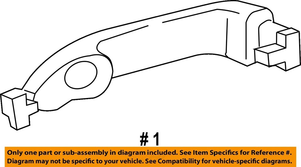 TOYOTA OEM 10-23 4Runner Rear Door Lock Hardware-Handle, Outside ...