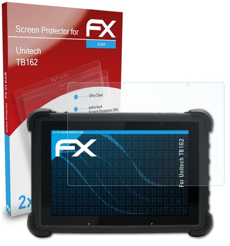 atFoliX 2x Displayschutzfolie für Unitech TB162 Schutzfolie klar Folie 4061186079125 | eBay.de