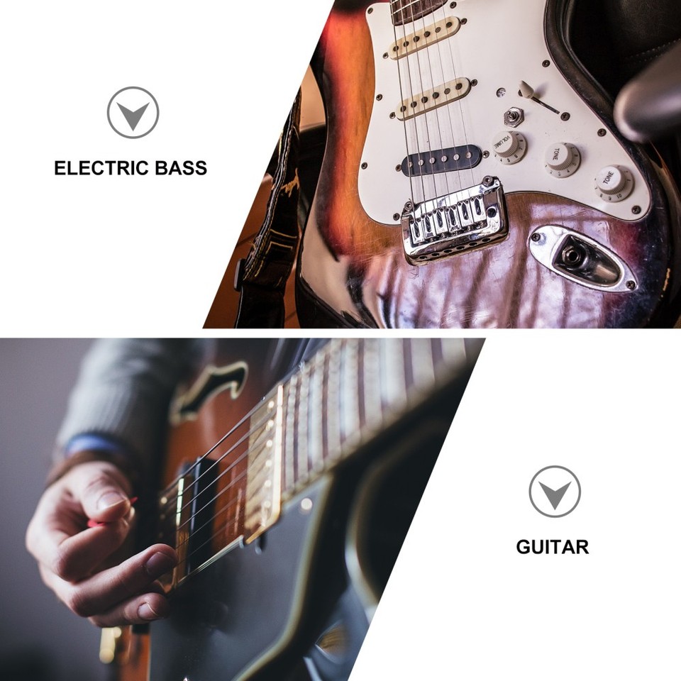 5 Pcs Short Scale Strings Flatwound Electric Bass Guitar & Replacement Set | eBay