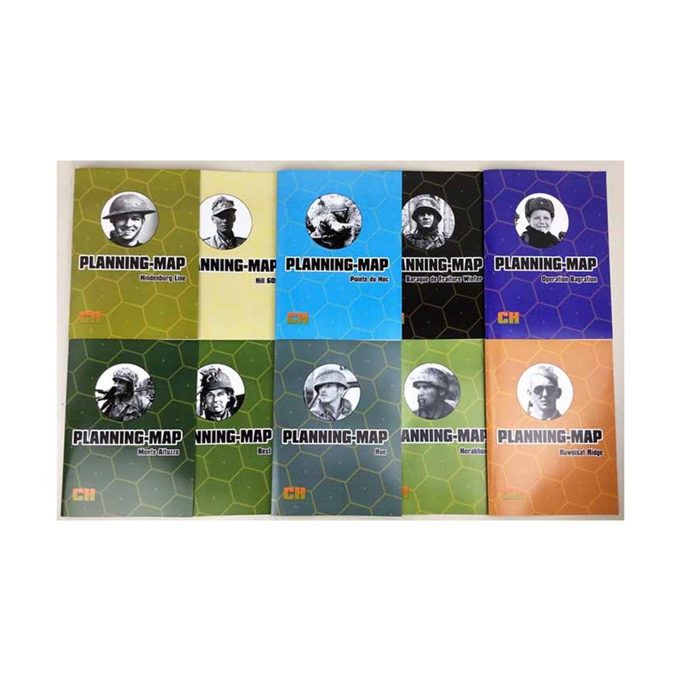 Critical Hit ASL Map Collection Planning Map Collection #3 Bag New | eBay