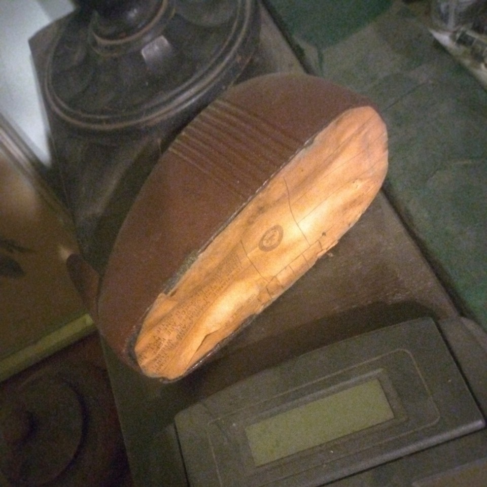 1940'S Heavy Duty Scotch Tape Dispenser Cast Iron Whale Tail Red Retro ...