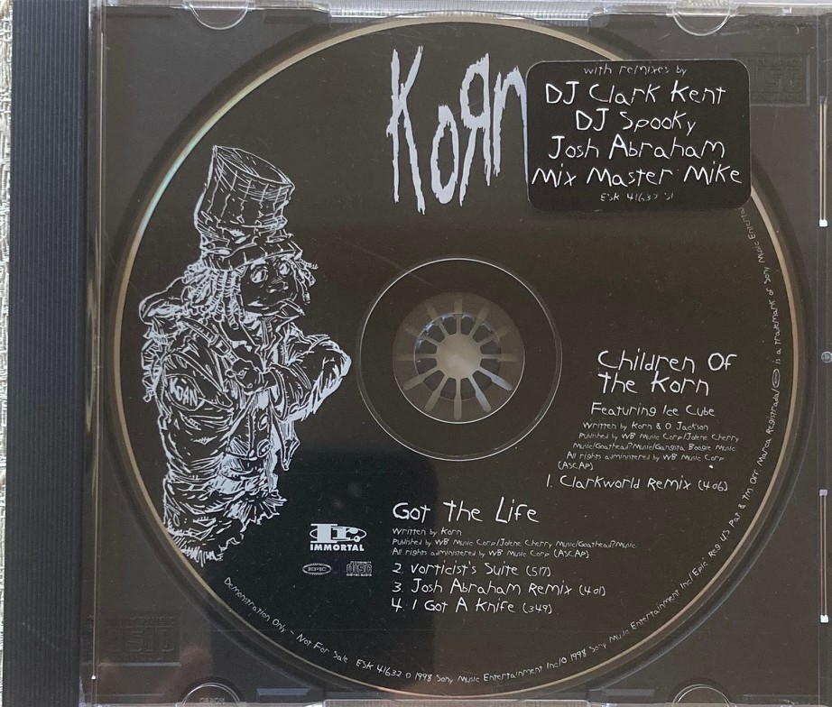 KORN Children Of The Korn promo 4-track CD sampler | eBay