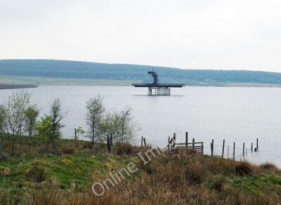 Photo 6x4 Tower in the lake Pentre-llyn-cymmer c2011 | eBay UK