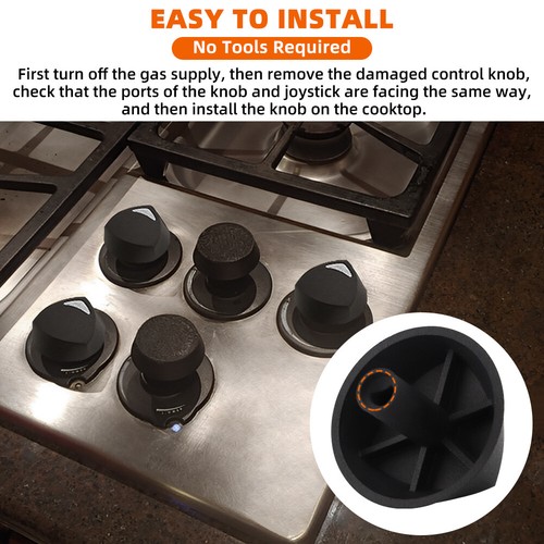5PCS Upgraded Stove Knob For Dacor 72731 Replacement For Gas Cooktop ...