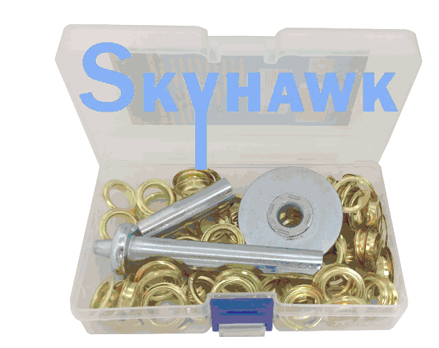 103pc 1/2" Replacement Installer Grommet Repair Kit Tarp Canopy Awnings ...