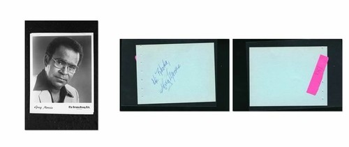 Greg Morris - Signed Autograph and Headshot Photo set - Mission ...