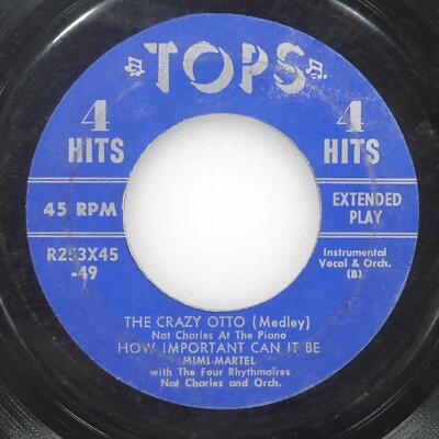 MIMI MARTEL NAT CHARLES 4 Hits Ep TOPS R253X45-49 VG+ 45rpm | eBay