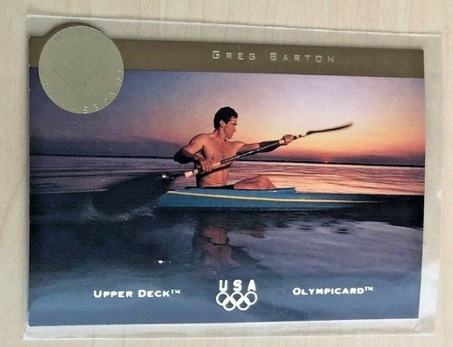 1996 Upper Deck U.S.A Olympic Magical Images Insert #MI2 Greg Barton ...