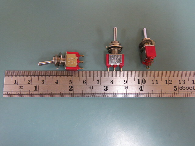 C n K 7103-S-D9-Z-Q-E Qty of 2 per Lot 7103SD9ZQE C&K Toggle Switches | eBay