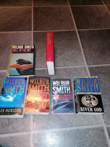 Wilbur smith reading books novels selection collection hardback ...