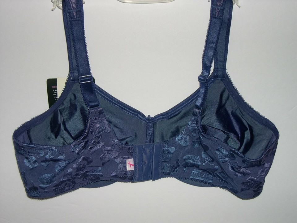 Wacoal 85567 Awareness Underwire Bra Full Coverage Best Seller - Blue ...