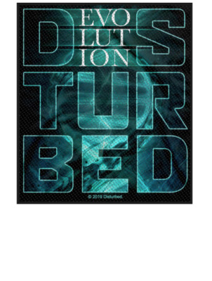DISTURBED - EVOLUTION - WOVEN PATCH - BRAND NEW - MUSIC BAND 3066 | eBay
