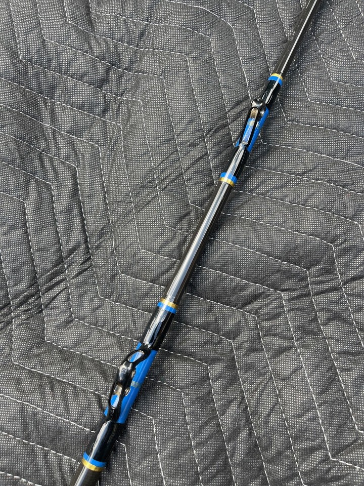 Calstar Custom Made Fishing Rod 60-80 lb Made in USA 5'4" Built for ...