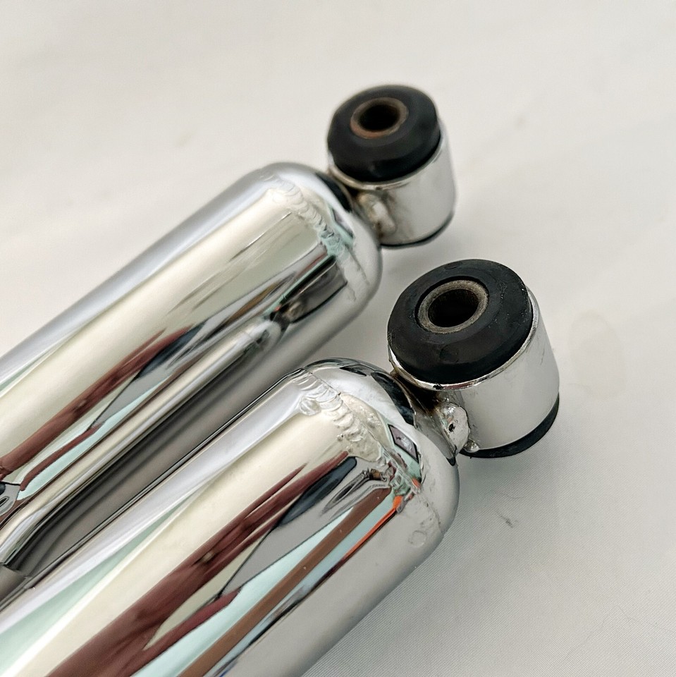 Hot Rod Gas Shocks with Dust Covers- "Shorties" - (8" - 11") - Chrome ...