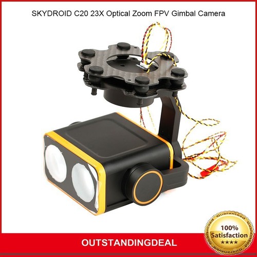 SKYDROID C20 23X Optical Zoom PTZ 3-Axis Night Vision 2K FPV Gimbal ...