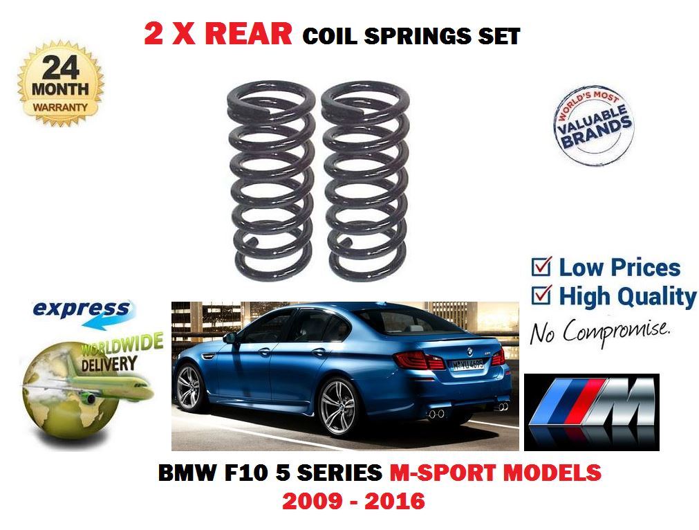 FOR BMW M SPORT F10 520 525 530 535 520D 525D 530D 535D 2X REAR COIL ...